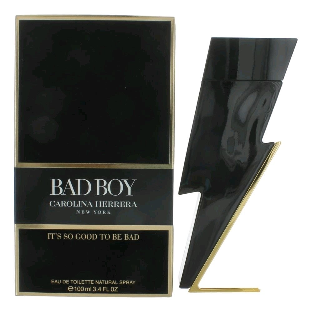 Carolina Herrera Bad Boy Eau De Toilette For Men 3 4 Oz 100 Ml