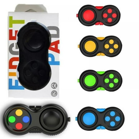 Greyghost Fidget Pad Portable Controller Buttons Stress Relief ...