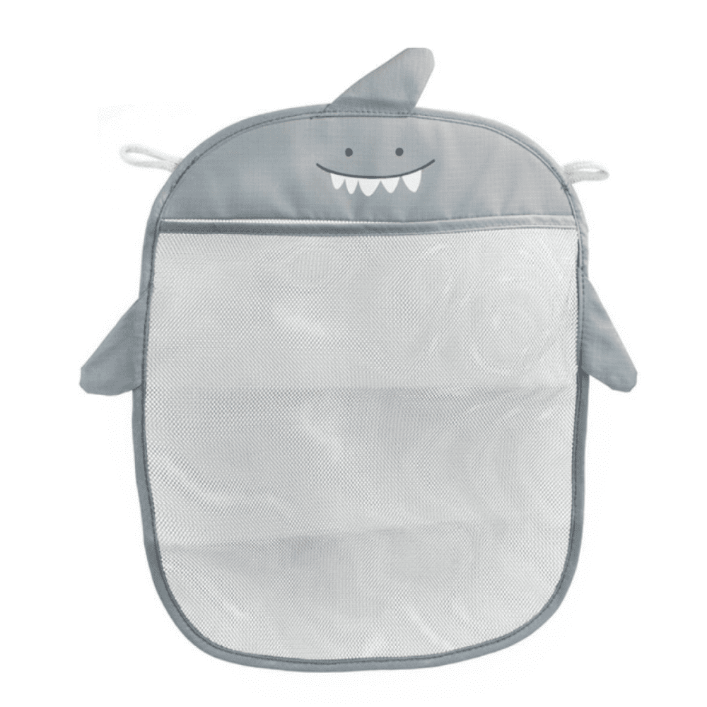 Dutchman Bathroom Decor Upgrade  Stylish And Modern Hanging Bath Toy Storage Quick-Drying Mesh For Bath Toys And Other Items (16x14 (41x36cm)  Gray)