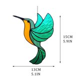 Stiwee Window Pendant Hanging Ukraine Hummingbird Home Decor Unique ...