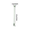 19 Inch Plant Stakes Tall, 40 Pack Garden Plant Support Stakes,Four ...