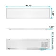 Luxrite 1x4 FT LED Flat Panel Light 30/35/40W 3 Color Options Backlit ...