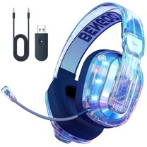 Mpow Iron Pro Wireless Gaming Headset, Noise Cancelling MIC, Wired 3 ...