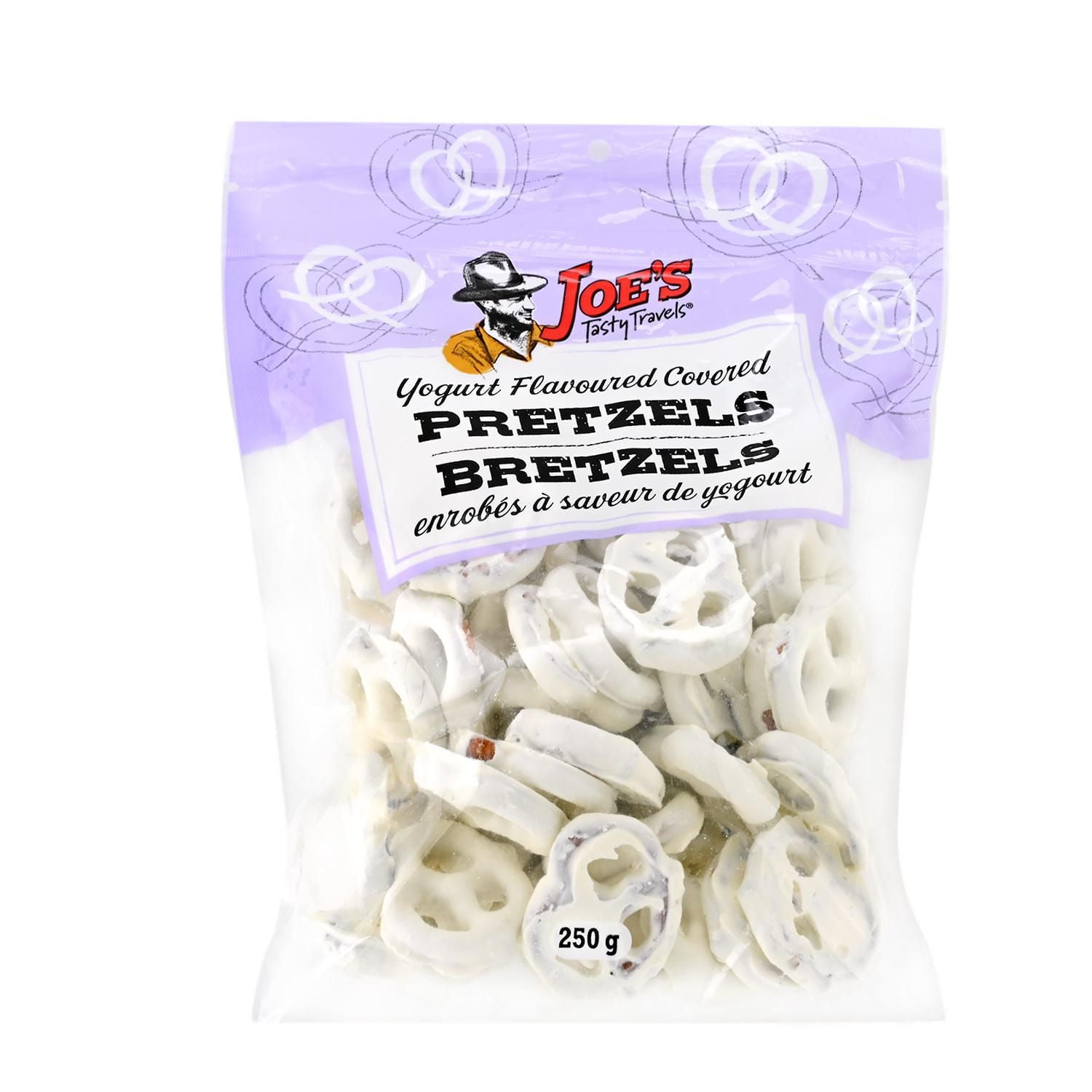 Click here for Joes Tasty Travels Yogurt Covered Pretzels 250 G prices