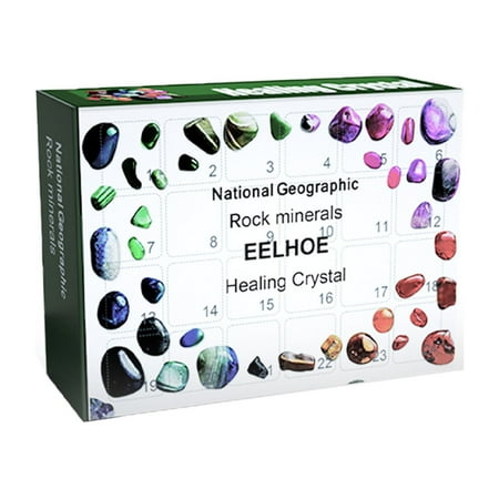 Geomineral Gems, Fossils and Digs 24 Days of Christmas Set, Mineral ...