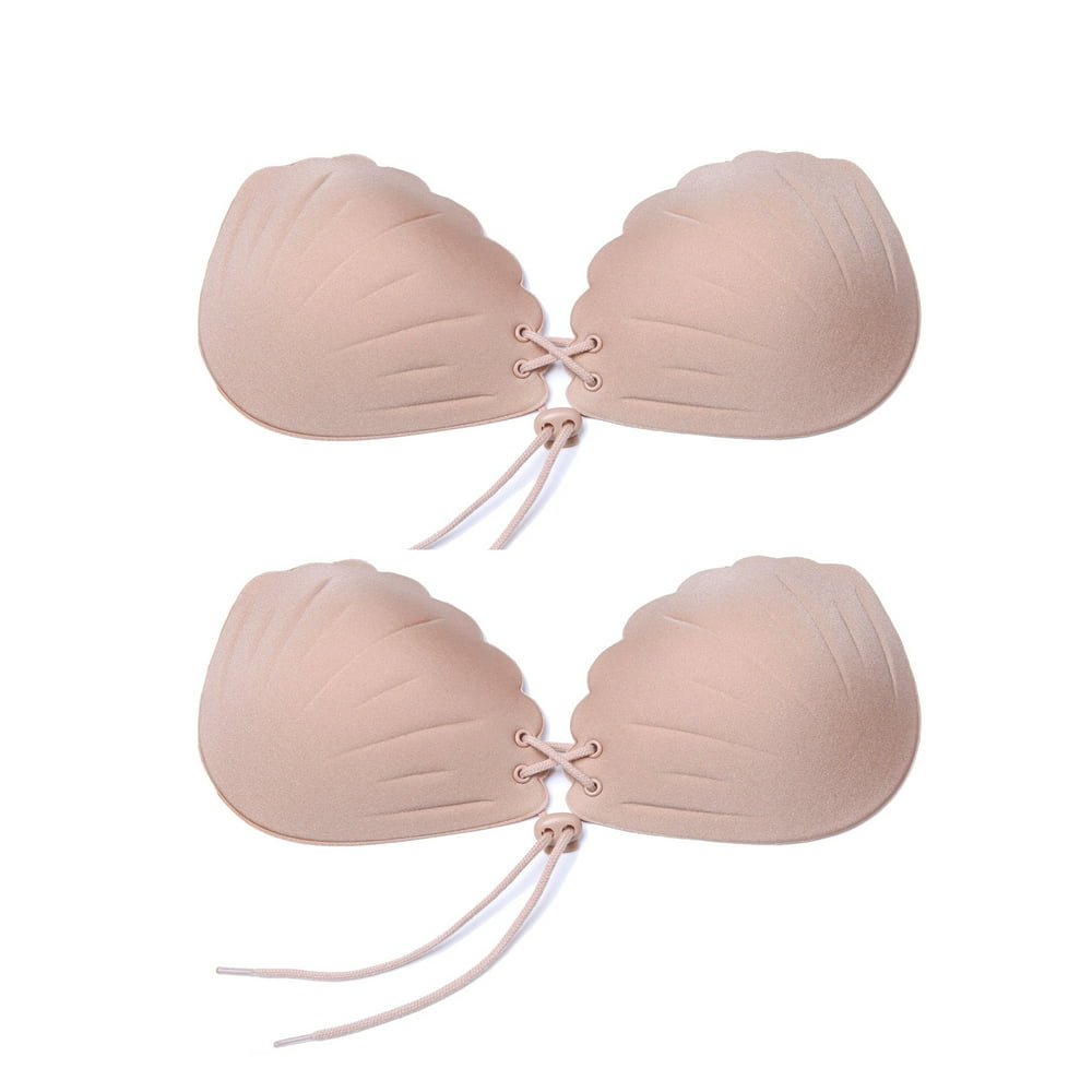 Nk Home Nk Home Womens Strapless Invisible Bras Silicone Invisible