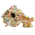 Jurassic World Dinosaur Gingerbread House Kit with Dinosaur Cookies, 20 ...