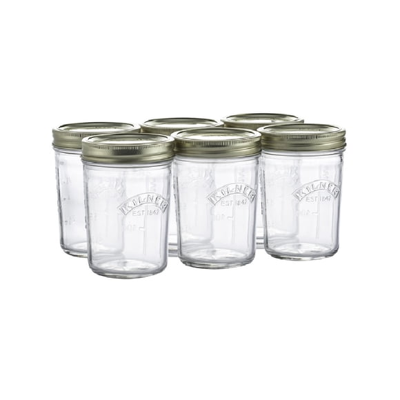 12 Oz Glass Jars Lids