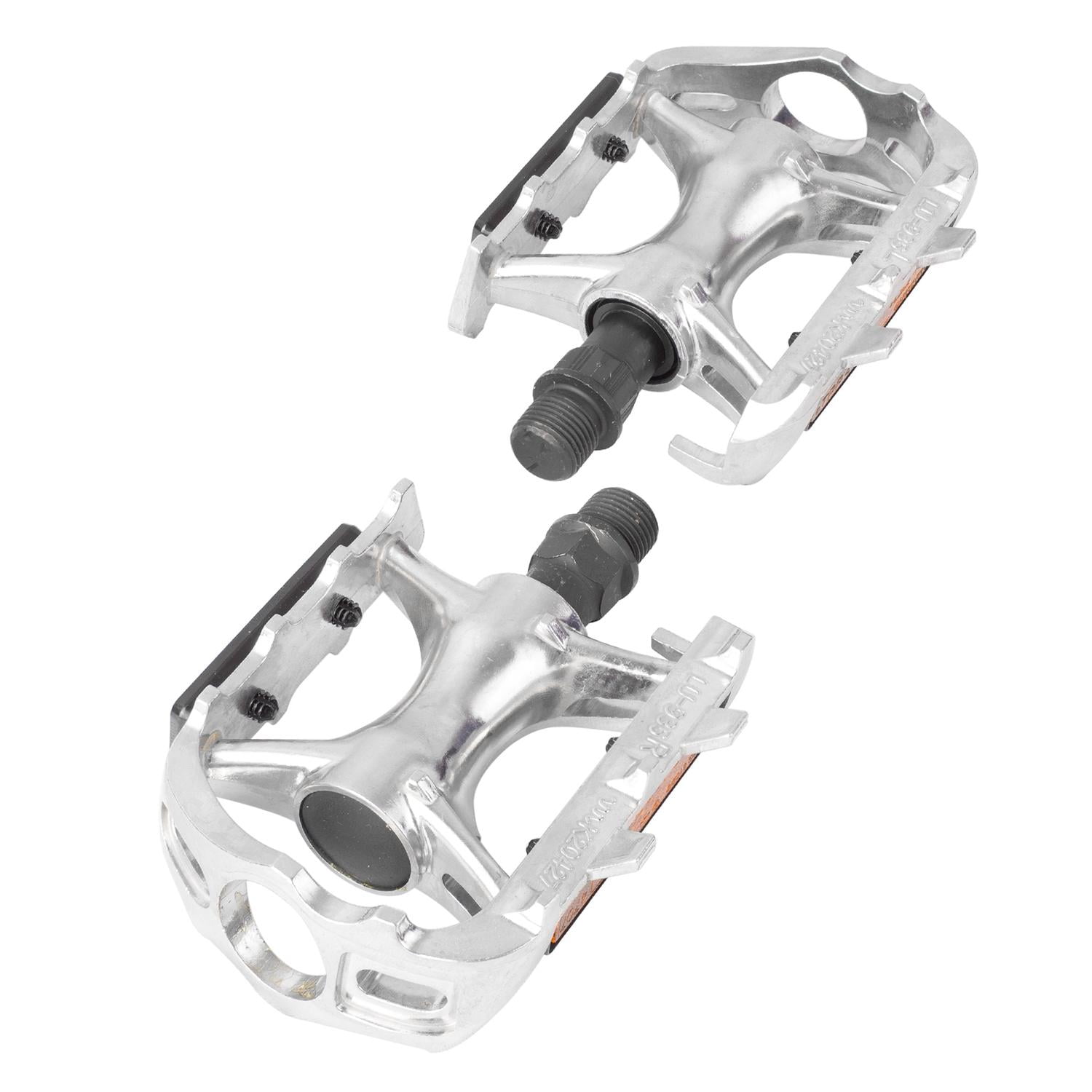 Pedales para bicicleta 9/16 MTB aluminio plateado Wellgo LU-935 | Bodega Aurrera en línea