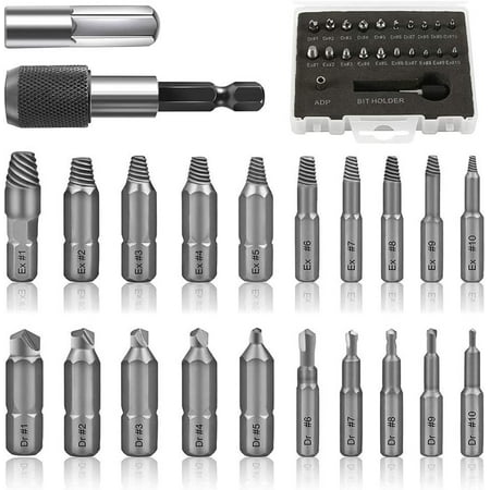 22PCS Damaged Screwdriver, Broken Screwdriver, Damaged Screwdriver Set ...