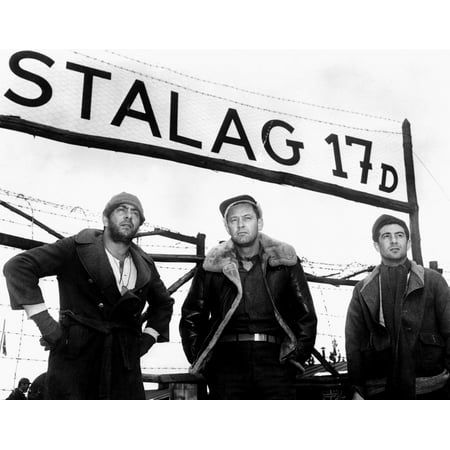 Stalag 17 Robert Strauss William Holden Harvey Lembeck 1953 Photo Print ...