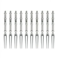 Dixie Plastic Cutlery, Heavy Mediumweight Forks, Black, 100/Box ...