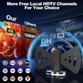 2026 smart TV antenna, long range 360° reception digital antenna with ...