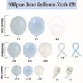 105pcs Blue & White Balloon Arch Kit for Weddings, Baby Showers, and ...