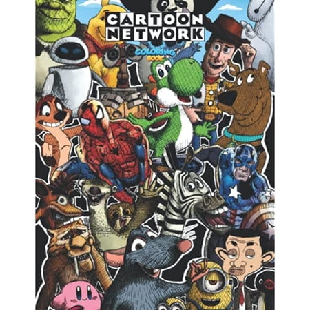 Cartoon Network Coloring Book: Great Gift For Kids Who Love Cartoon ...