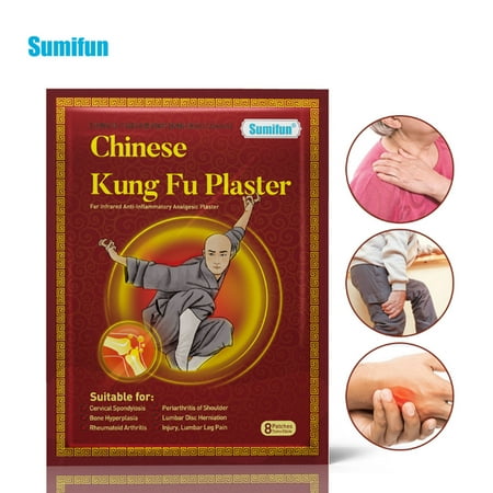 Sumifun 8 Patches Pain Patch Chinese Medicine Plaster for Joint Pain ...