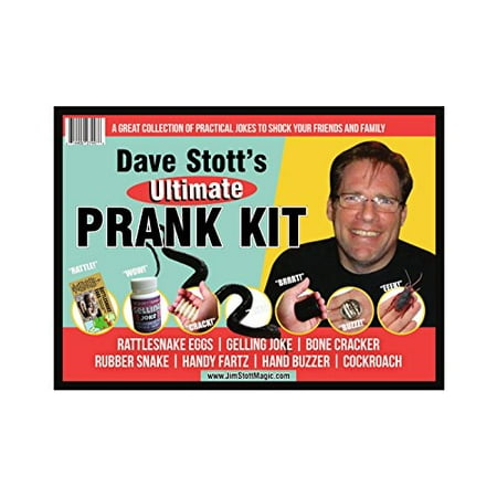 Fun Time Products Dave Stott's 'Ultimate Prank Kit' Funny Gag Gifts for ...