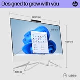 "HP All-in-One Computer Desktop, 21.5"" Intel Pentium, 8GB, 128GB SSD ...