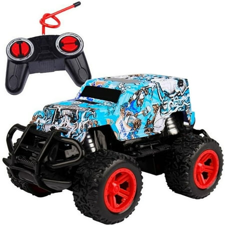 Fridja Wireless Four-way Remote Control Off-road Vehicle Model Graffiti ...