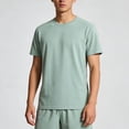 Cmfcve Summer Short-Sleeve Tops Men's Active Quick Dry T-Shirts ...