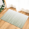 Doormat Sage Green Lines Doormats Entrance Door Rug Abstract Art Floor ...