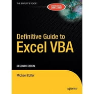 Programming Excel with VBA: A Practical Real-World Guide (Paperback) - Walmart.com
