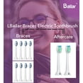 LBailar Braces Electric Toothbrush OIF8 Complete Care Kit for Braces ...