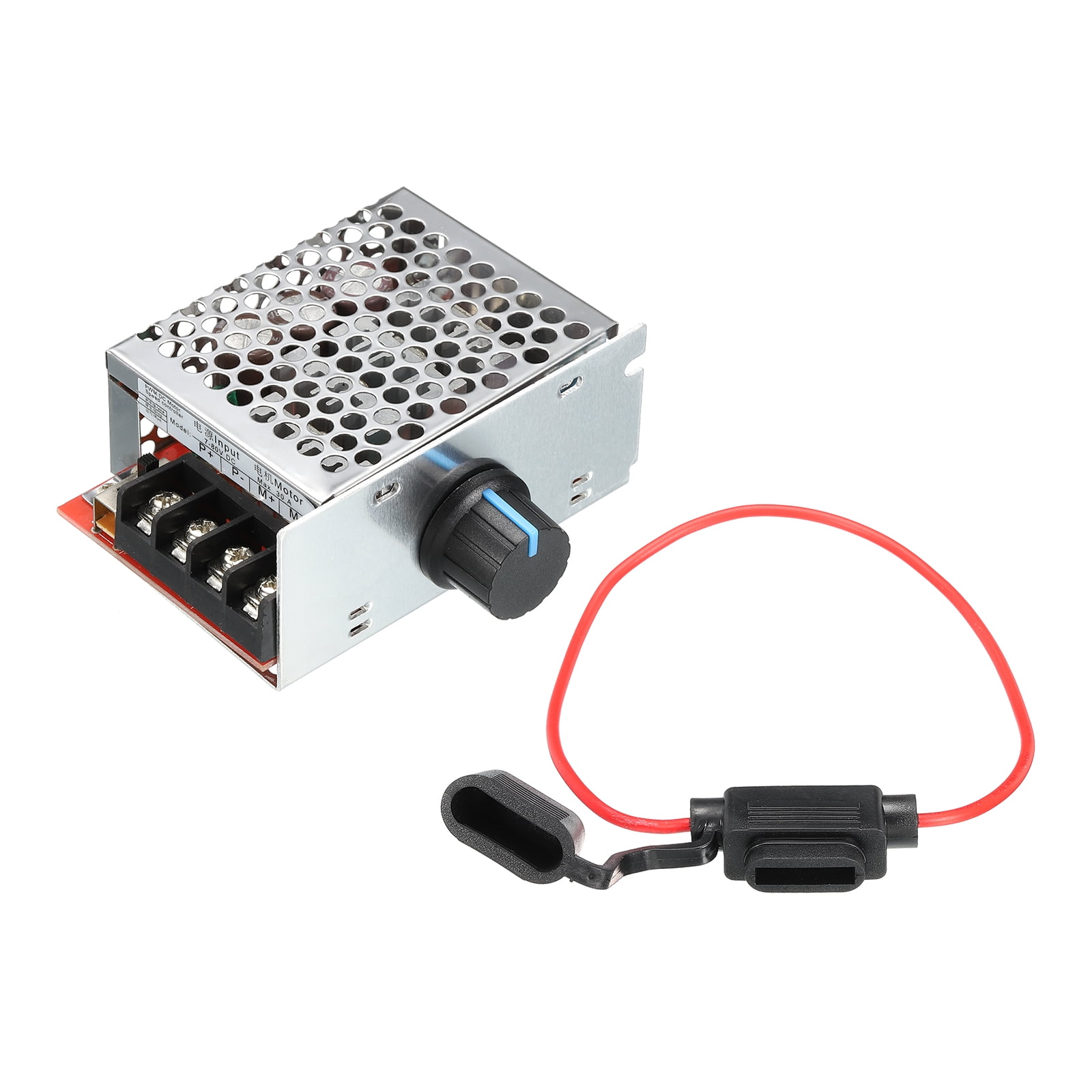 Uxcell DC 12V 24V 60V 70V 30A, Universal DC Motor Speed Controller ...