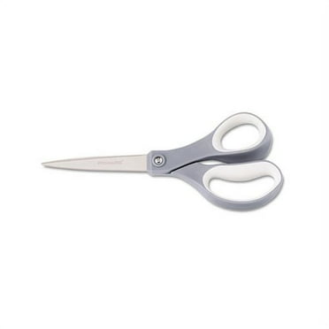 Everyday Titanium Softgrip Scissors, 8" Long, 3.1" Cut Length, Dark ...