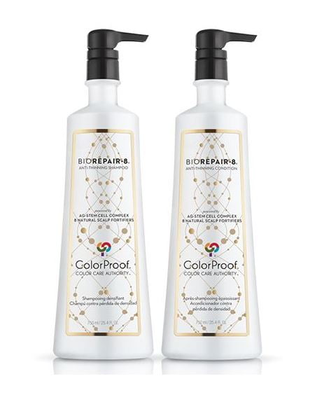 ColorProof BioRepair-8 Anti-Thinning Shampoo & Condition 25oz. Bundle ...