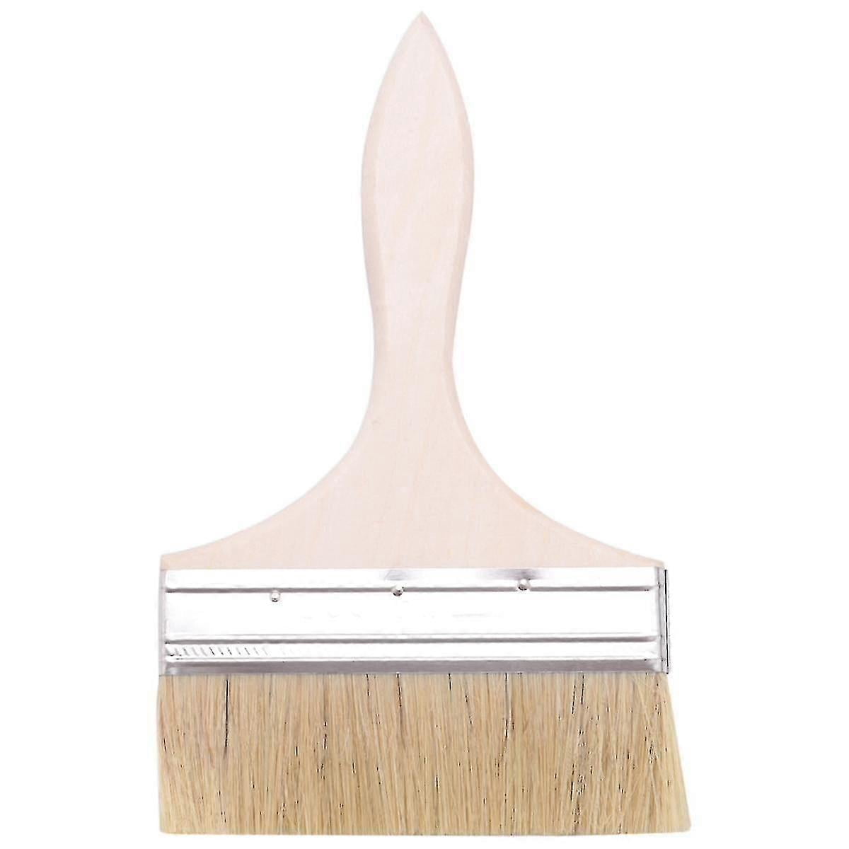 Pincel de cerdas de pelo ancho de 220 x 135 mm con mango de madera, herramienta para pintar ...