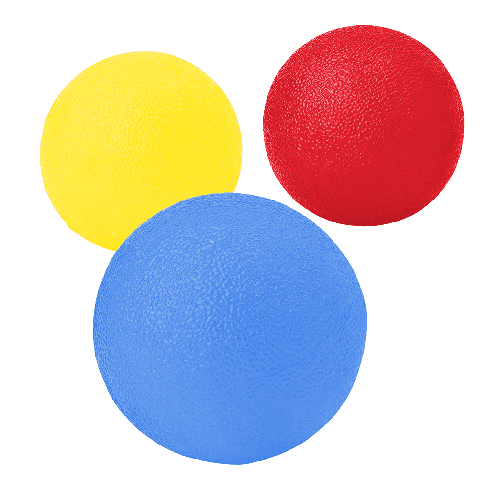 Heldig Hand Therapy Balls Set of 3 Finger Wrist Osteoarthritis Training ...