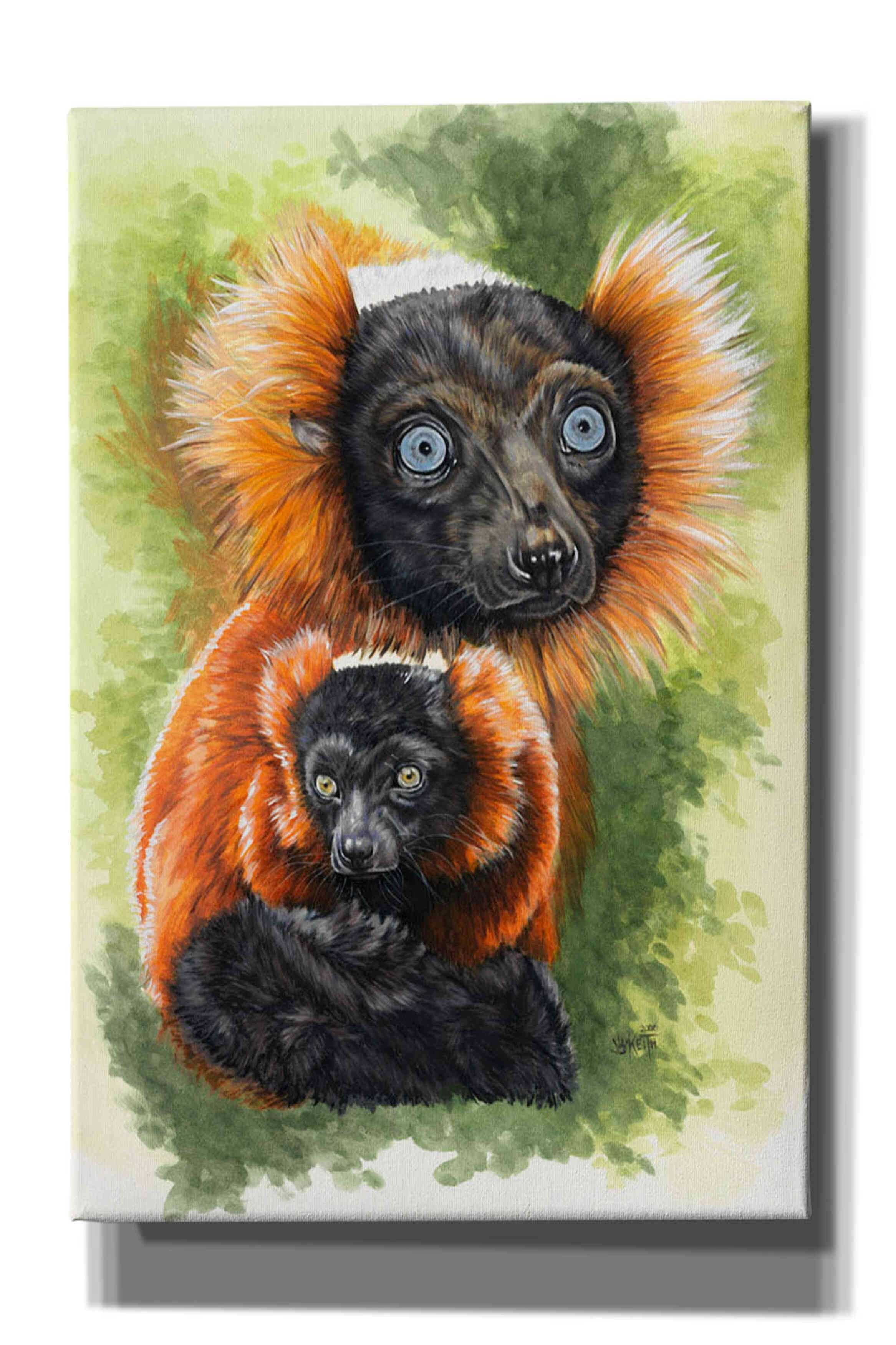 Epic Graffiti 'Cheeky' by Barbara Keith, Canvas Wall Art, 40"x60 ...
