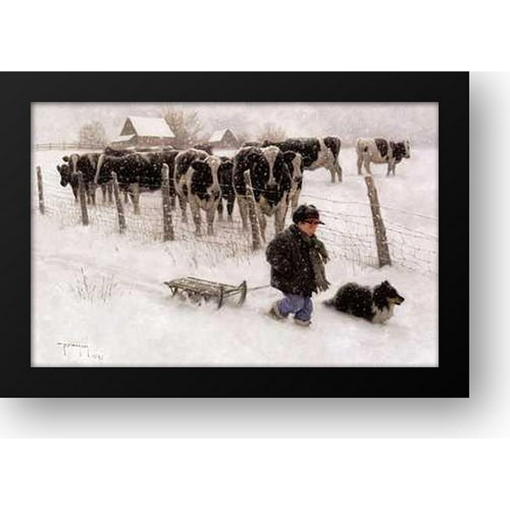 FrameToWall - Curious Onlookers 20x16 Framed Art Print by Duncan ...