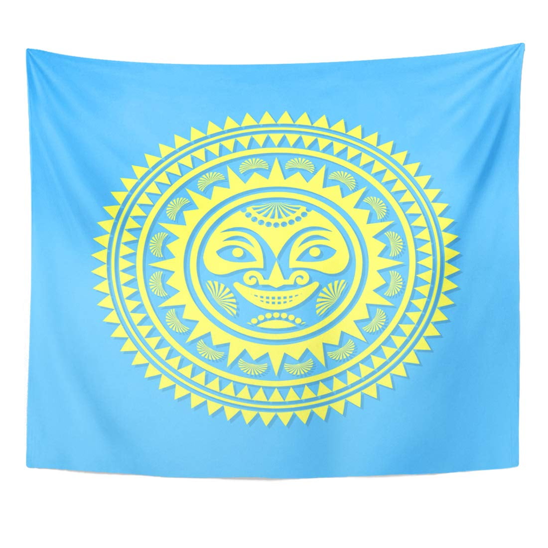 ZEALGNED Climate Orange Beam Hawaiian Sun Sign in Polynesian Style with ...