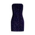 asdoklhq Sequin Dress Corset Dress Fashion Women's Sequined Sleeveless ...