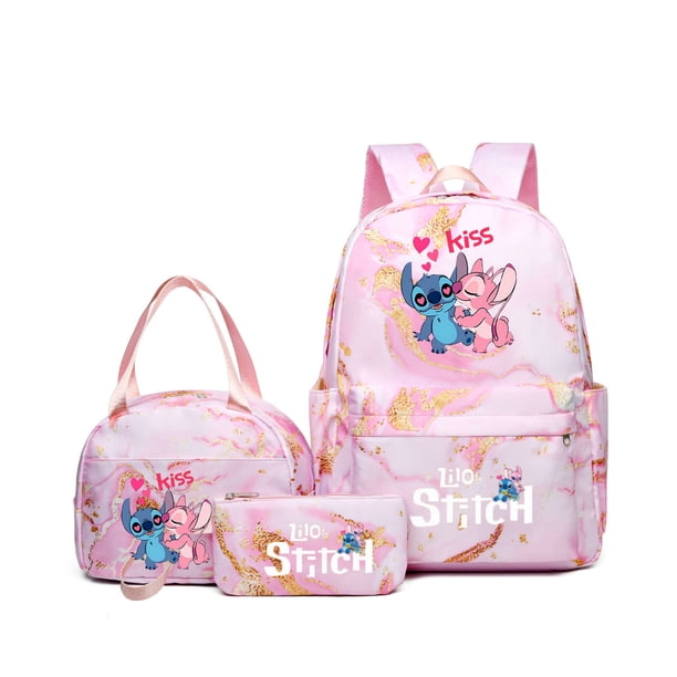 Mochila escolar Lilo Stitch para estudiantes, niños y niñas, mochila ...