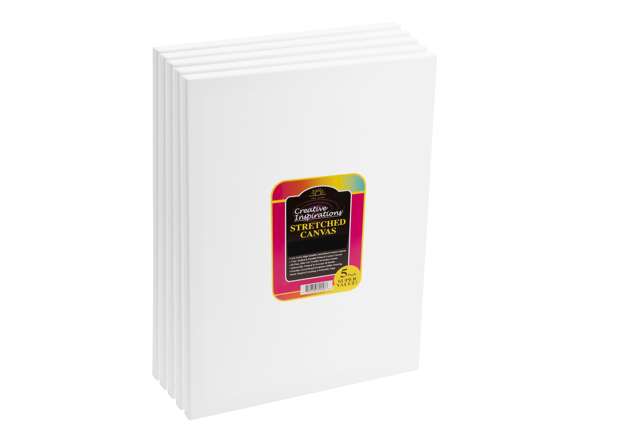 Creative Inspirations Stretched Canvas Packs - Multipack Low Cost ...