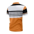 Big & Tall T-Shirt for Men Button Down Shirt Color Block Short Sleeve ...