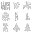 Christmas Group Metal Cutting Dies Box & Annex Set Diy Scrapbooking ...