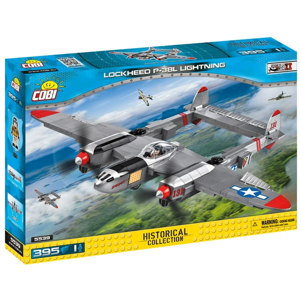 COBI Historical Collection, Lockheed P-38 Lightning Plane - Walmart.com ...