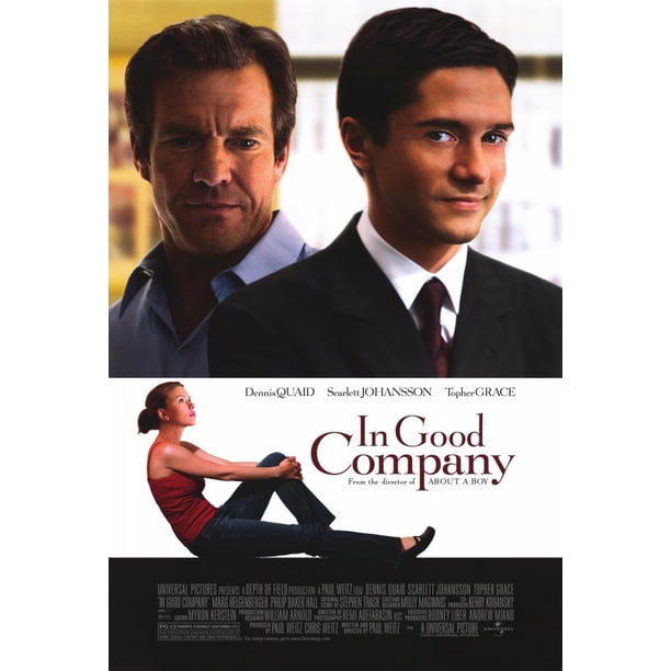 In Good Company - movie POSTER (Style A) (11" x 17") (2004) - Walmart.com