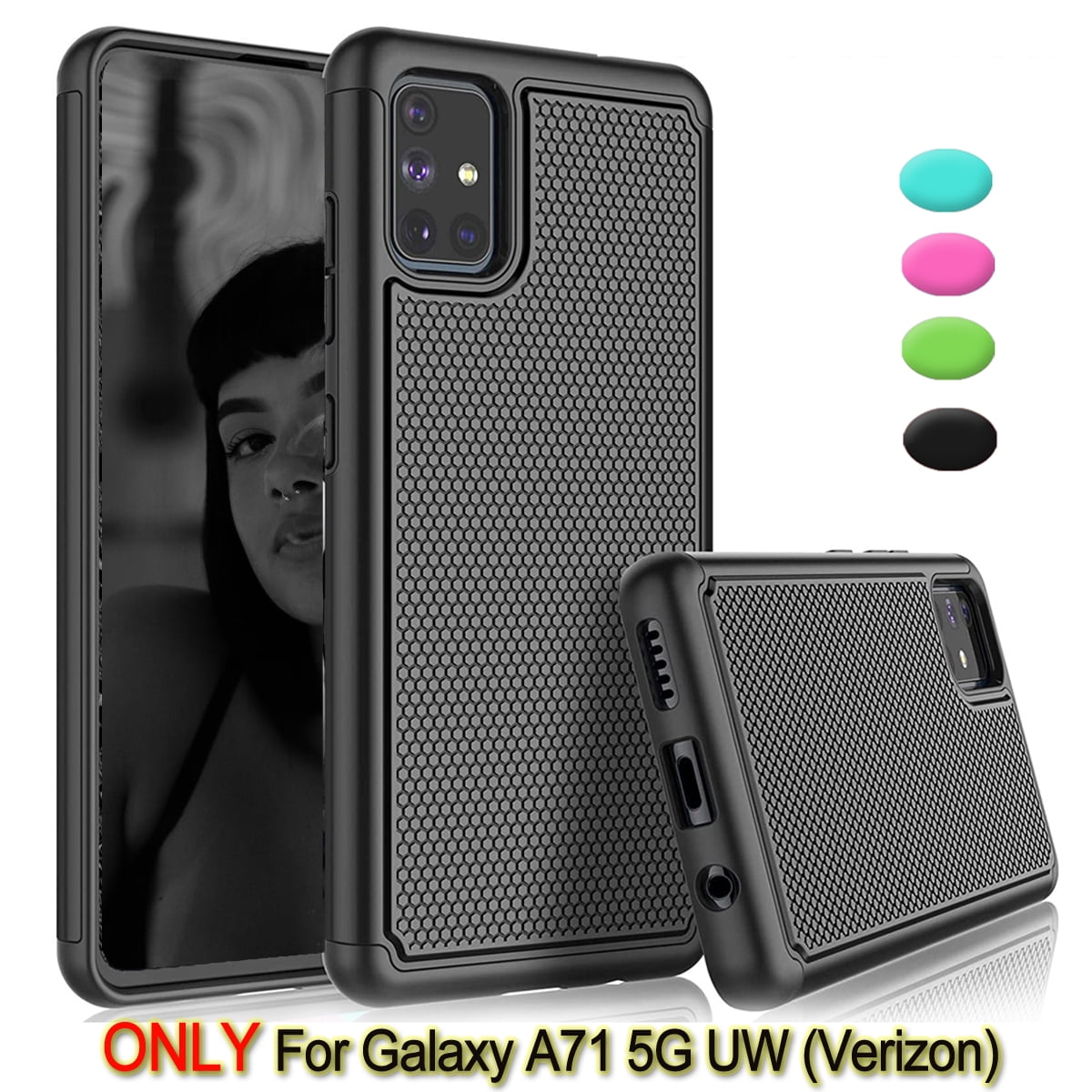 Galaxy A71 5G UW Case, [Verizon Only] Galaxy A71 5G UW Cute Case ...