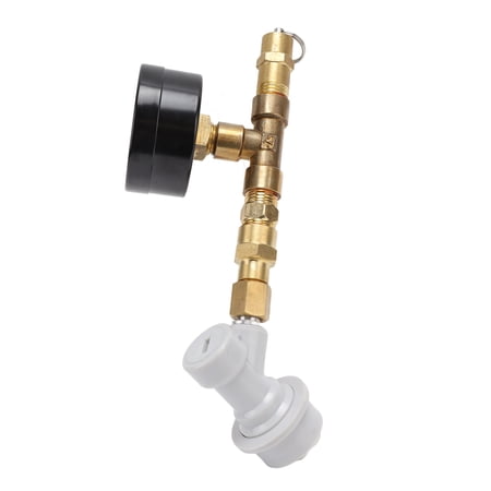 Beer Brewing Regulator, Beer Brew Pressure Relief Valve 0-15 PSI Ball ...