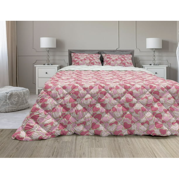 Heart Comforter Set