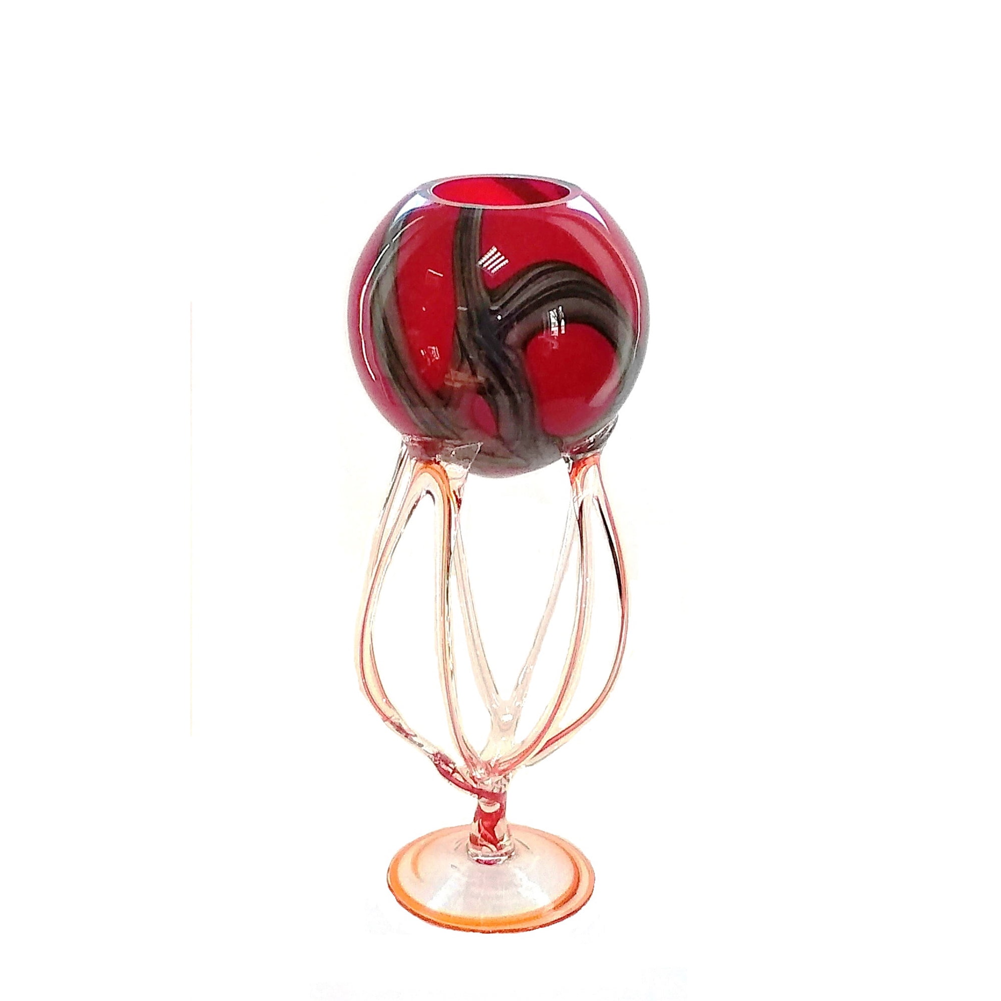 Elegant and Modern Decorative Classical Glass and Marble Vase for ...