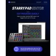 Donner STARRYPAD Professional MIDI Pad Beat Maker Machine with 16 Beat ...