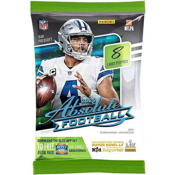2020 Panini Donruss NFL Football Trading Cards Hanger Box- 50 Cards | 4 ...