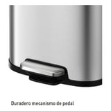 Bote de basura EKO Stella 20L Acero Inoxidable | Bodega Aurrera en línea
