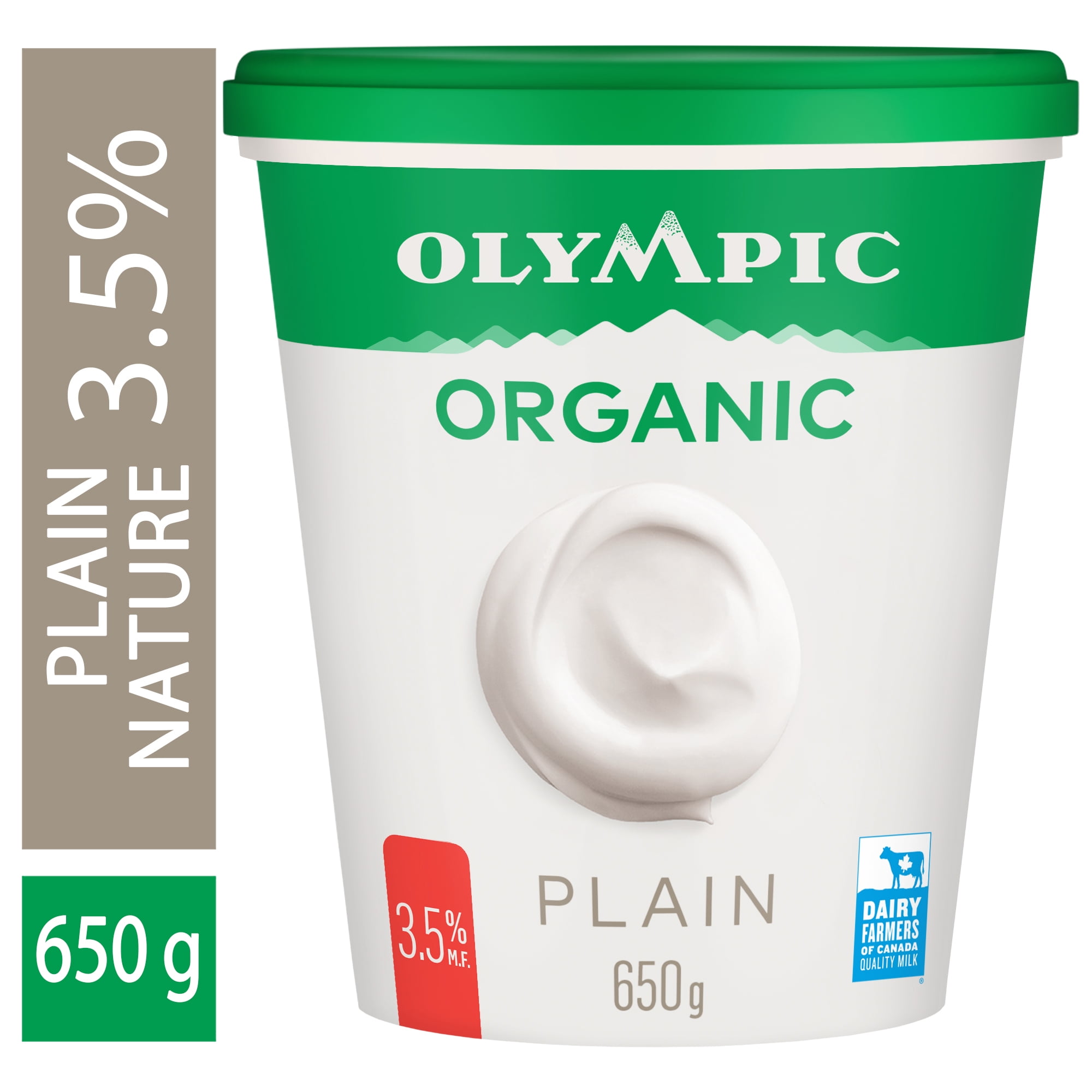 Click here for Olympic Organic Plain Yogurt 3.5 650g prices